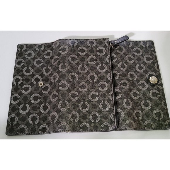 Coach | Bags | Coach Signature Optic C Trifold Full Size Wallet | Poshmark